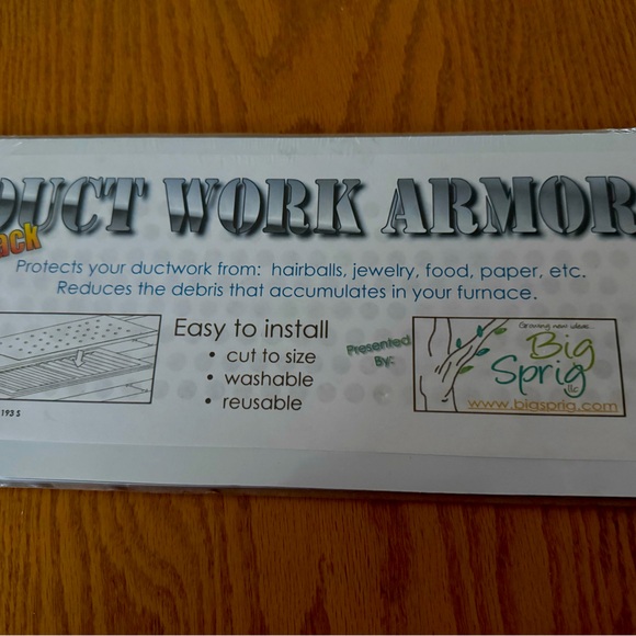 Other | New Duct Work Armor 3 Pack Air Duct Protector | Poshmark